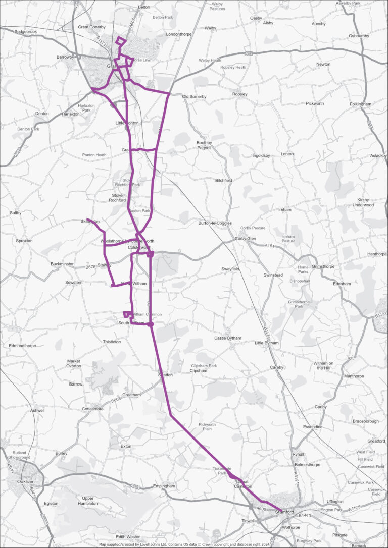 Grantham Town Bus Service LincsBus Grantham Town Bus Service LincsBus